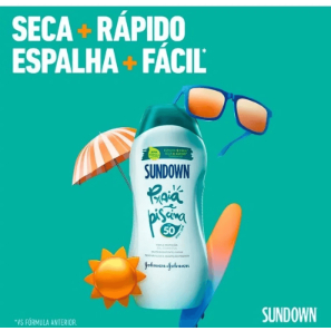 Protetor Solar Sundown Praia E Piscina Fps50 200ml + Protetor Solar Sundown Praia E Piscina ...