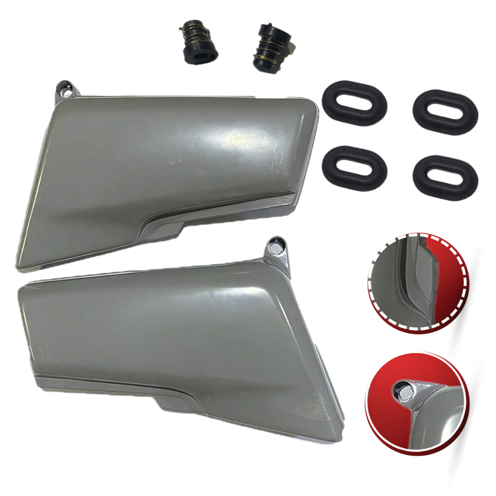 Tampa Lateral Cg 83 A Today 94 (par) S/pintar Com Pino e Borracha de ...