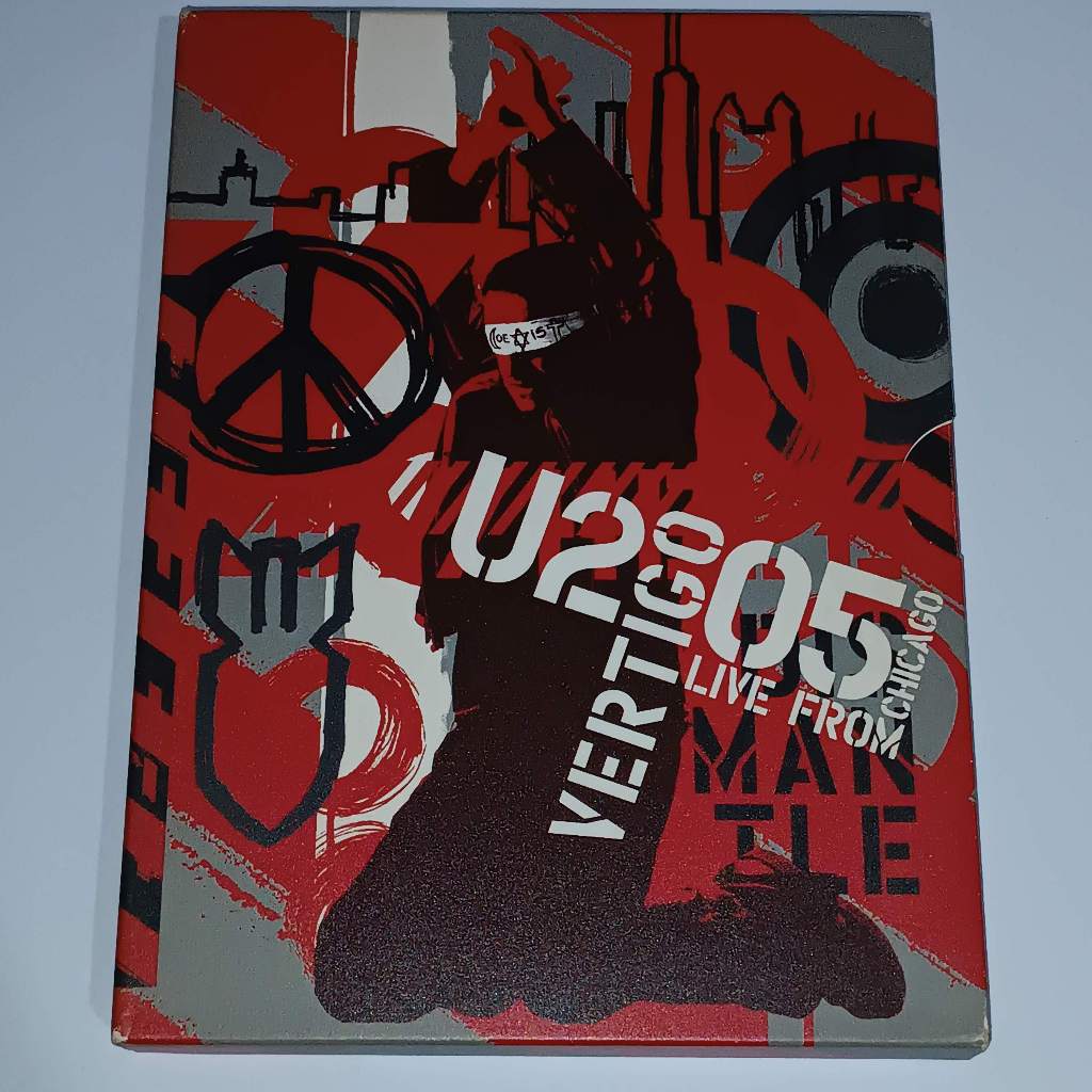 Box DVD U2 Vertigo 05: Live From Chicago (Duplo) | Shopee Brasil