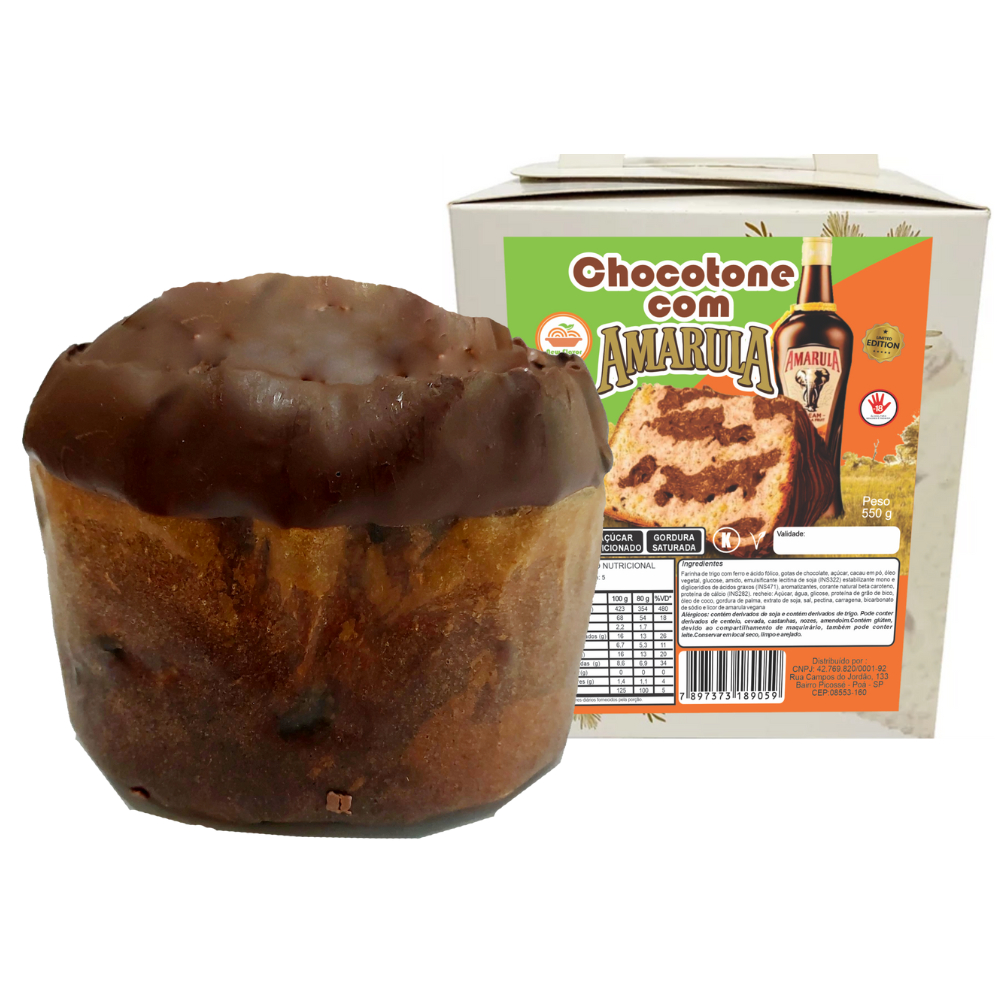 Chocotone com Amarula New Flavor - Sem Álcool 550g | Shopee Brasil