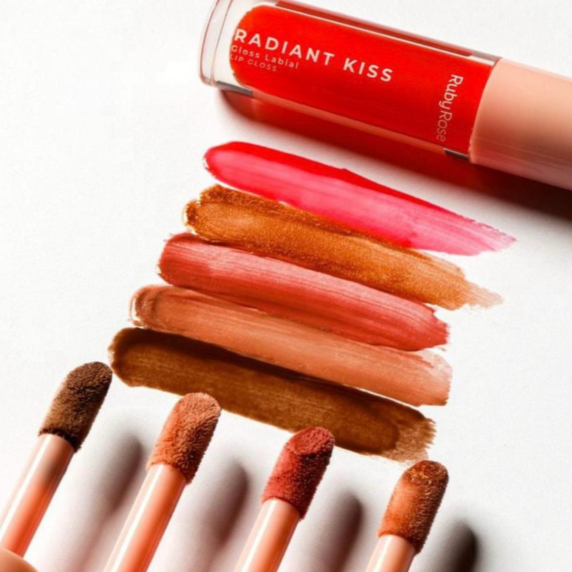 Gloss Labial Radiant Kiss Ruby Rose | Shopee Brasil