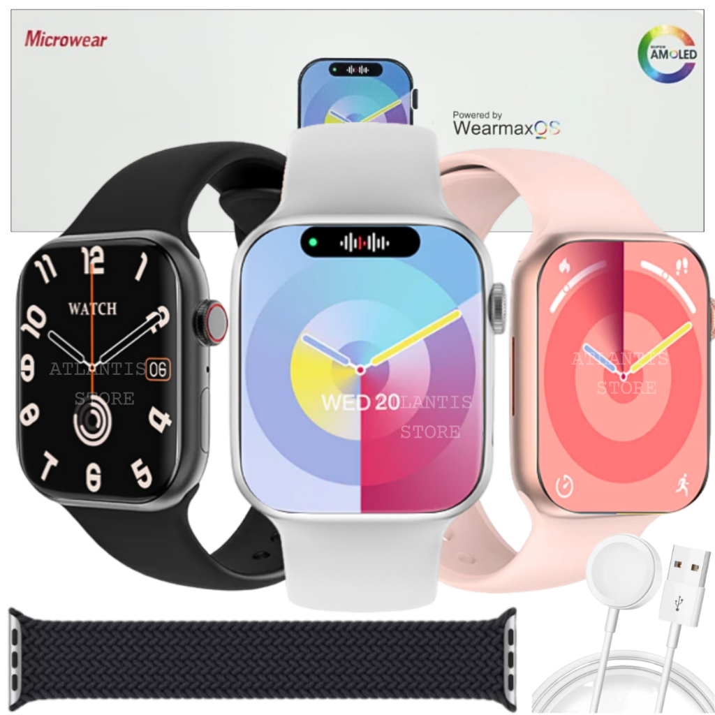 Relógio Smartwatch W99+ Amoled Chatgpt 45mm Gps Original Ilha Dinamica ...