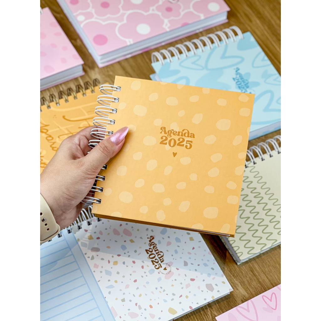 Mini Agenda Quadrada Personalizável | Shopee Brasil
