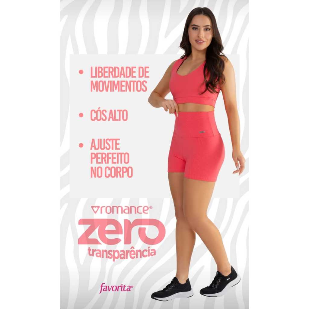 Conjunto Fitness Premium Suplex Poliamida Top + Short Textura Jaccar ...