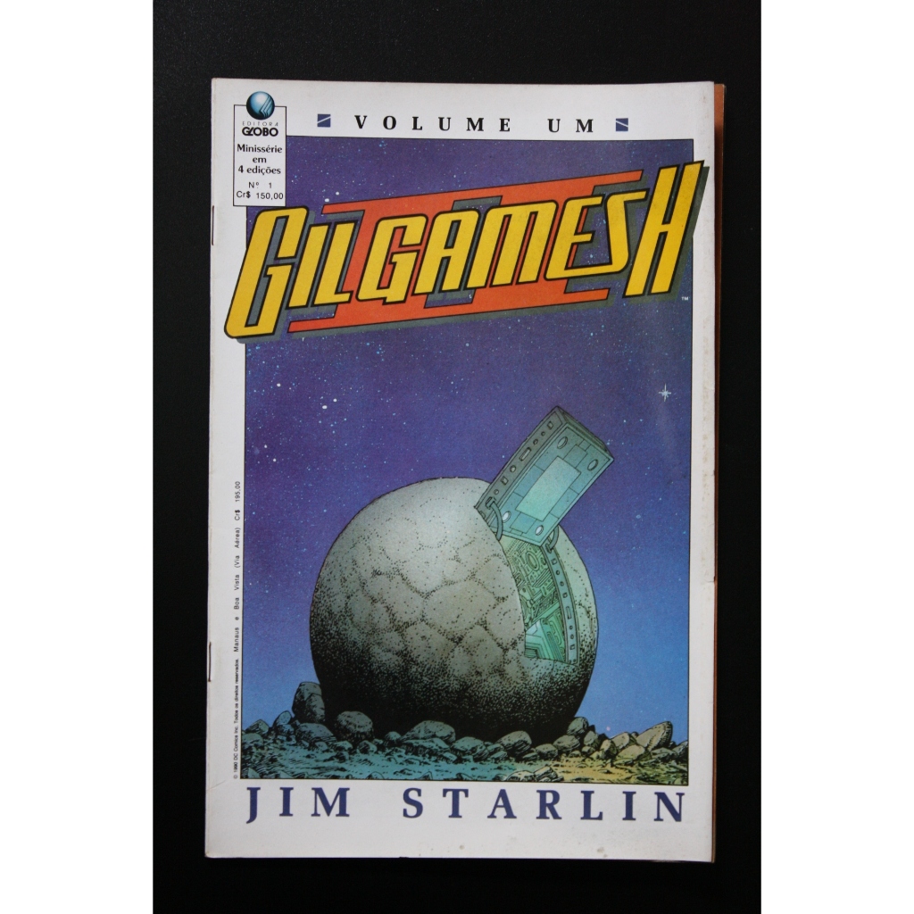 HQ Mini Série Gilgamesh completa em 4 volumes Editora Globo Jim Starlin ...