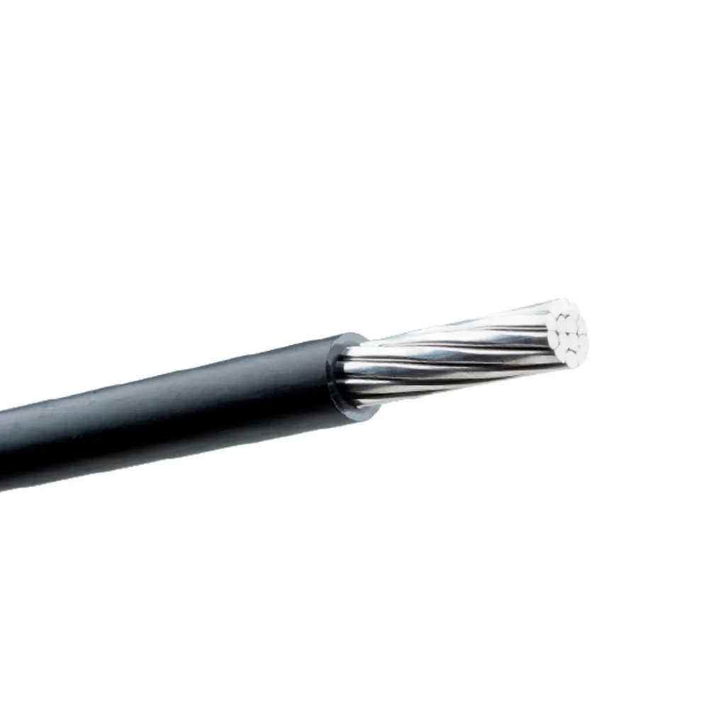 50 Metros - Fio Cabo de Aluminio Singelo 10mm Preto | Shopee Brasil