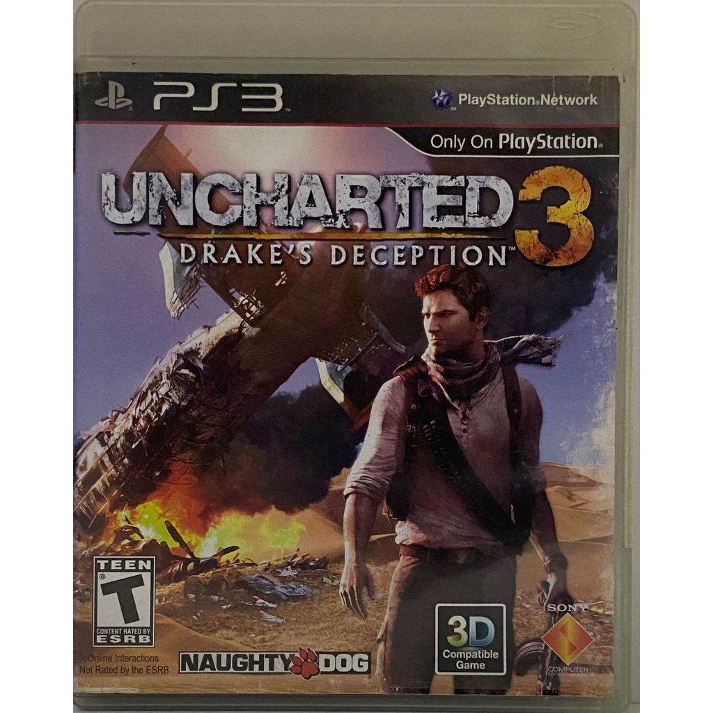Uncharted 3: Drake's Deception - PS3 - Original | Shopee Brasil