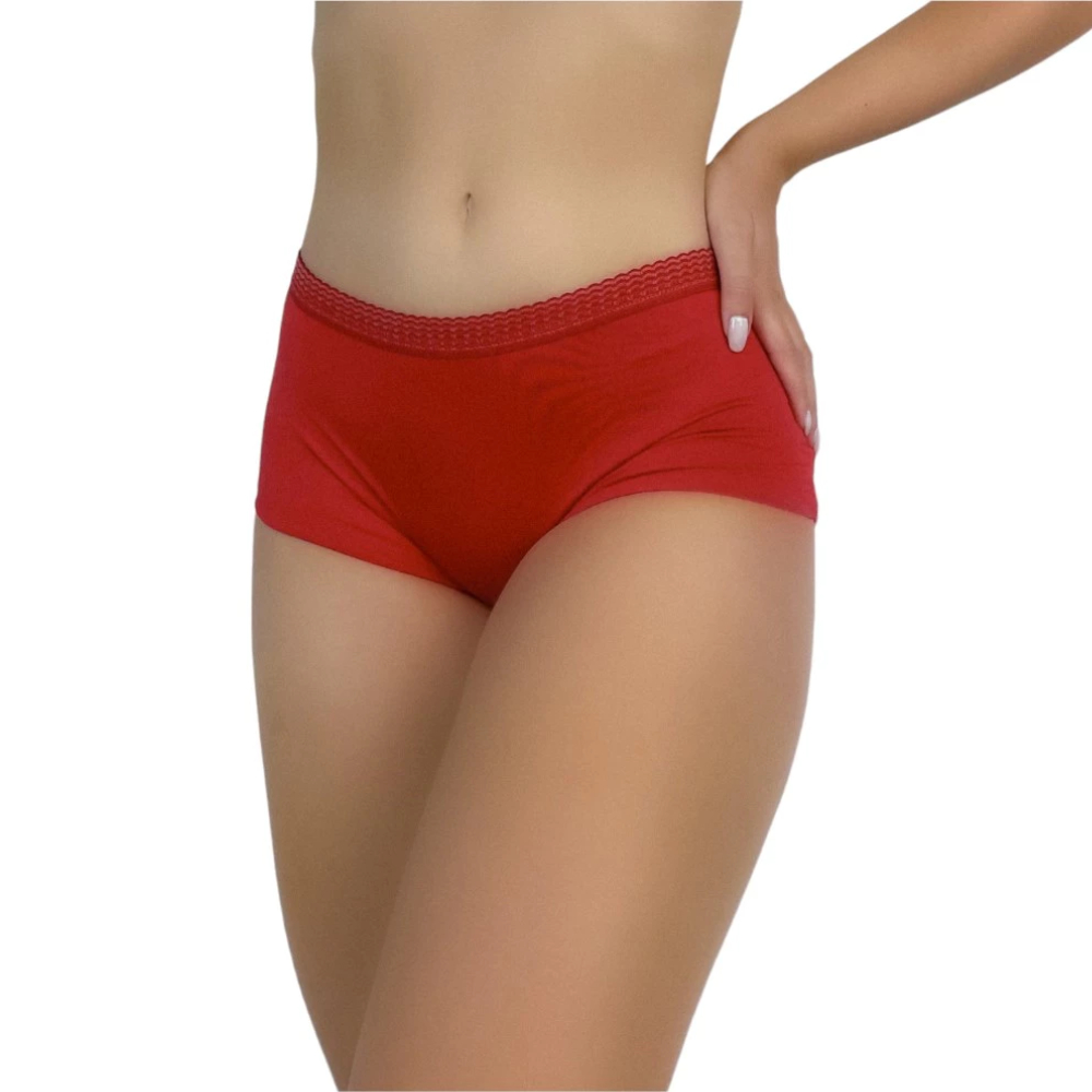 Kit 10 Calcinha Box Cueca Feminina Shortinho De Microfibra Com Forro | Shopee Brasil