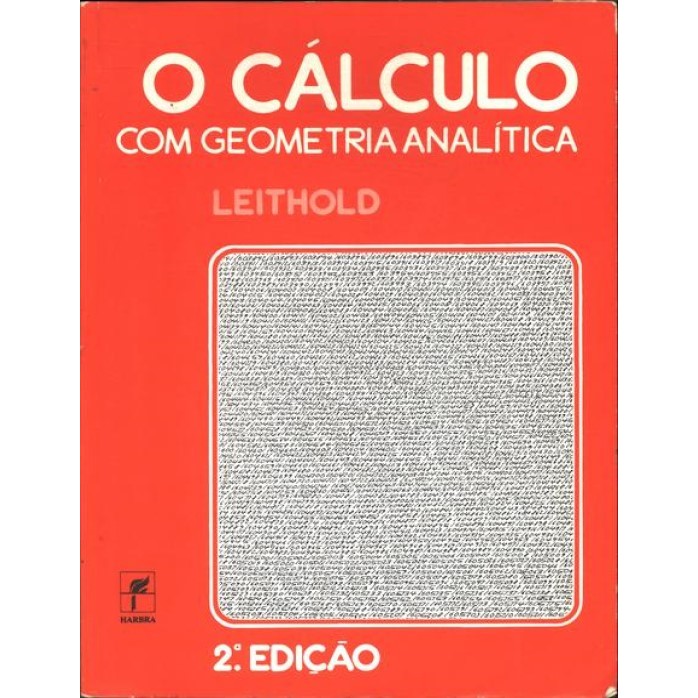 O Cálculo com Geometria Analítica 2 de Louis Leithold | Shopee Brasil