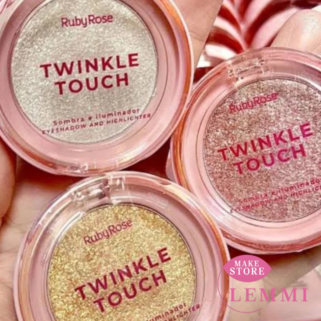 Sombra e Iluminador Twinkle Touch - Ruby Rose | Shopee Brasil