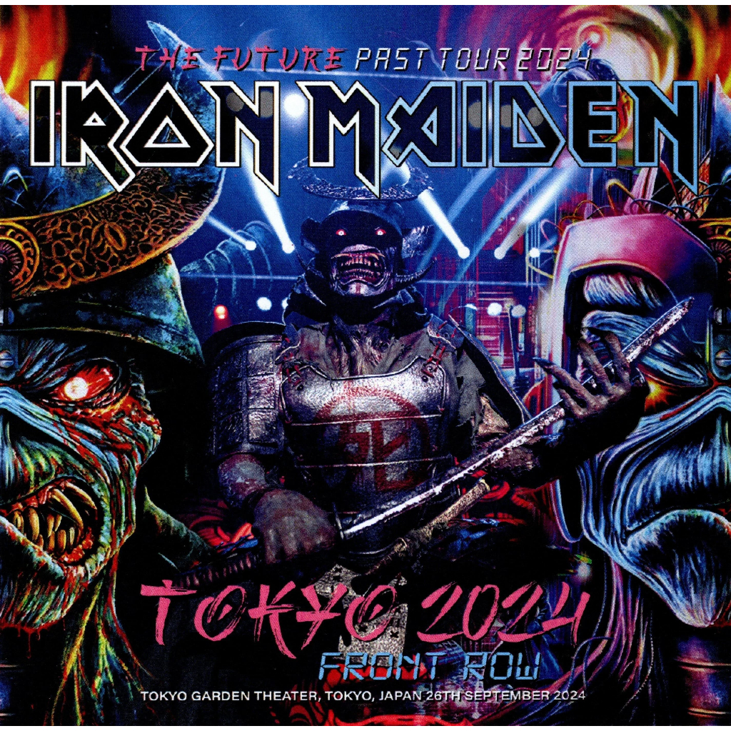 Iron Maiden Live in Tokyo 2024 (2 CDs) | Shopee Brasil