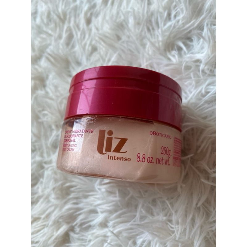 Creme Hidratante Desodorante Corporal Liz Intenso 250g | Shopee Brasil