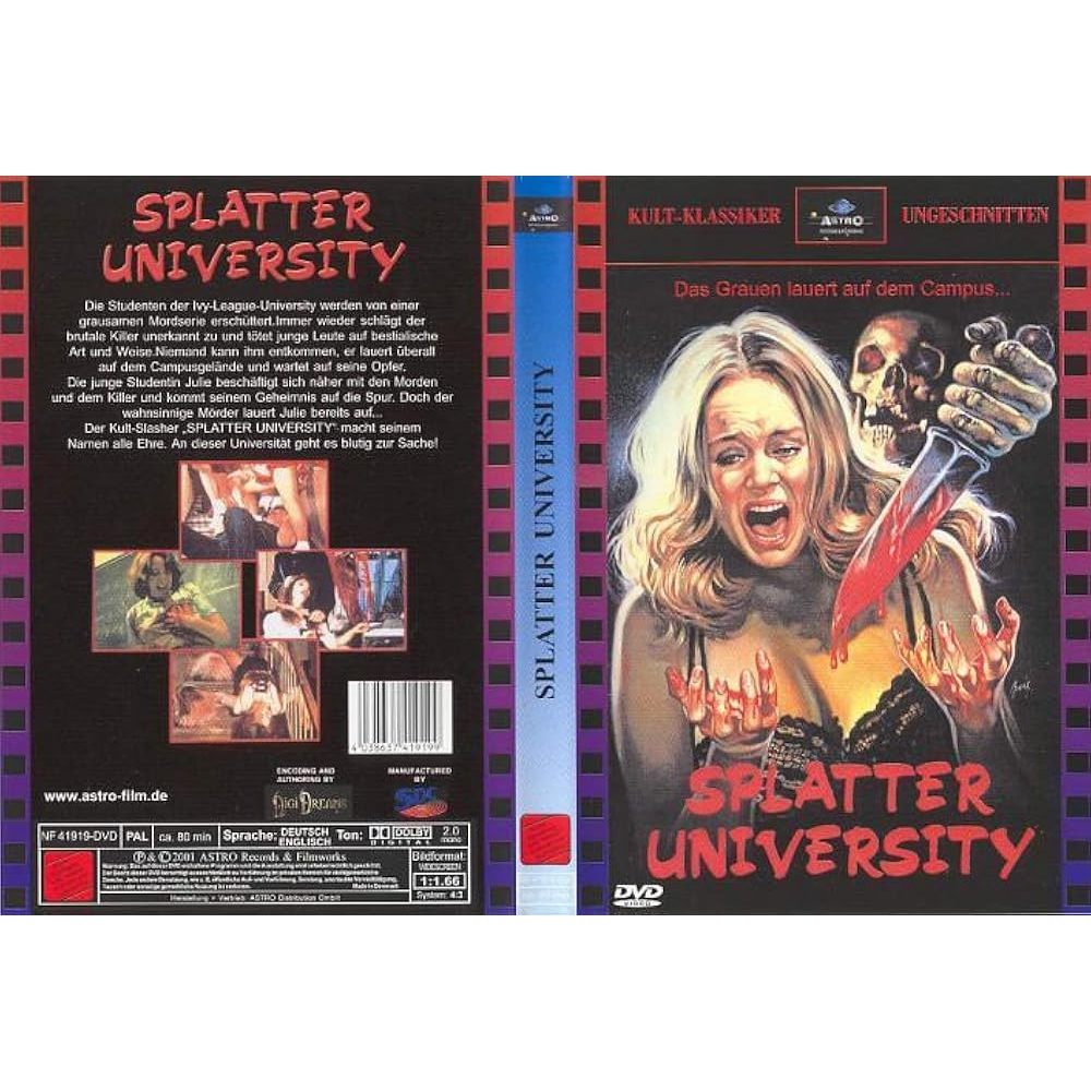 DVD Splatter University 1984 Legendado HD720p | Shopee Brasil