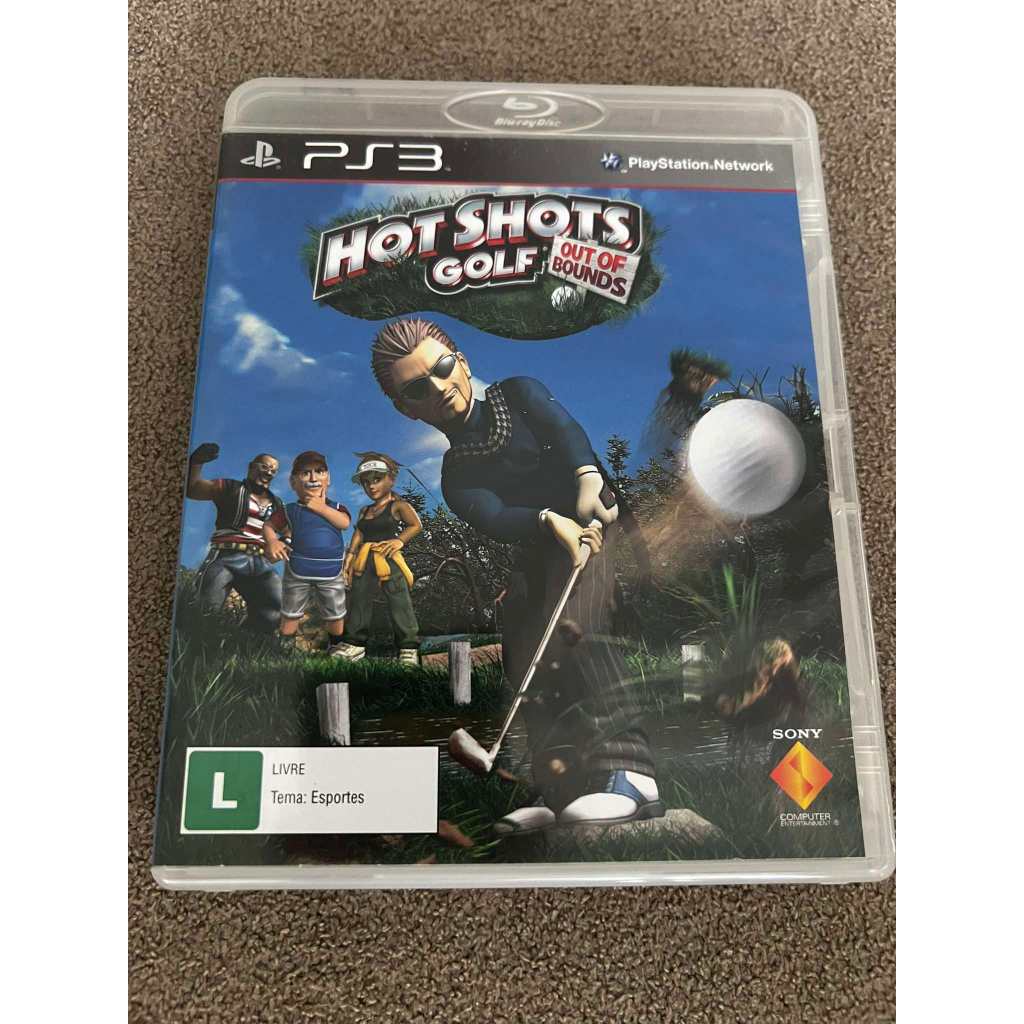 Hot Shots Golf Out of Bounds - PS3 - Versão NACIONAL | Shopee Brasil