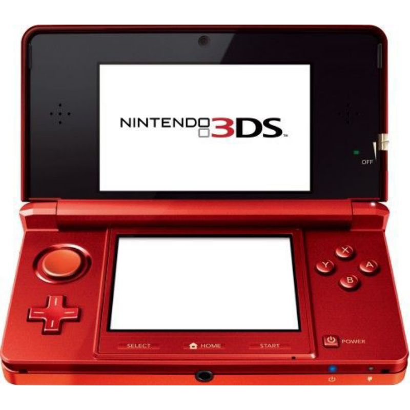 Nintendo 3DS Red - Jogo c/ cartão do Mario Boss | Shopee Brasil