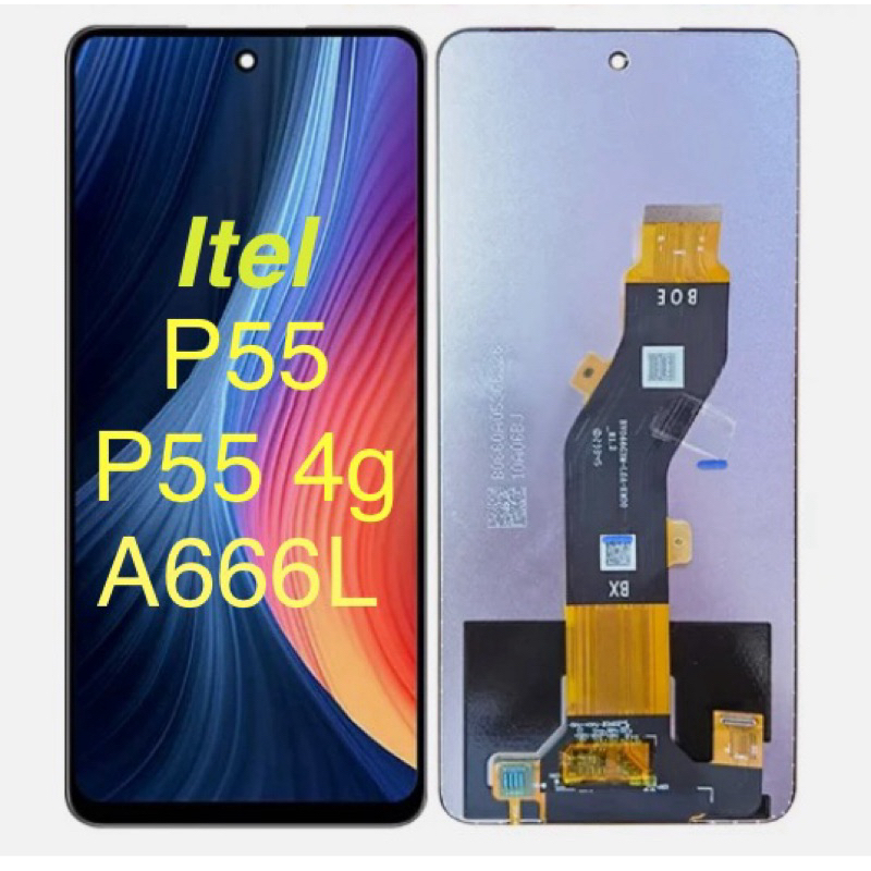 Tela Touch Display Lcd Itel P55 5g/ P55 4g /P55 A666L P661N | Shopee Brasil