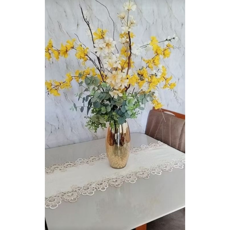 Vaso Boleado 30cm âmbar de Vidro para Flores e Decoração | Shopee Brasil
