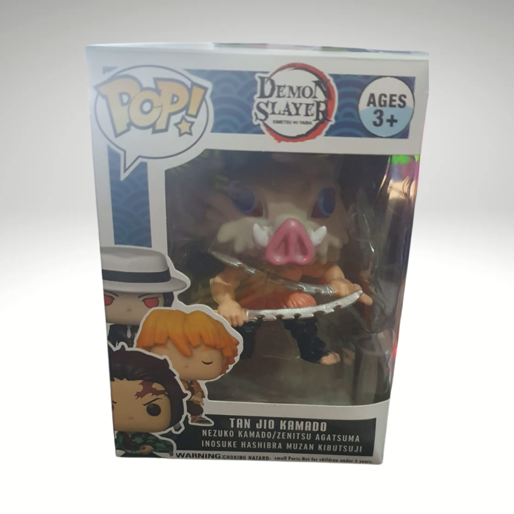 Funko Pop Boneco Inosuke Hashibara Linha Demon Slayer | Shopee Brasil