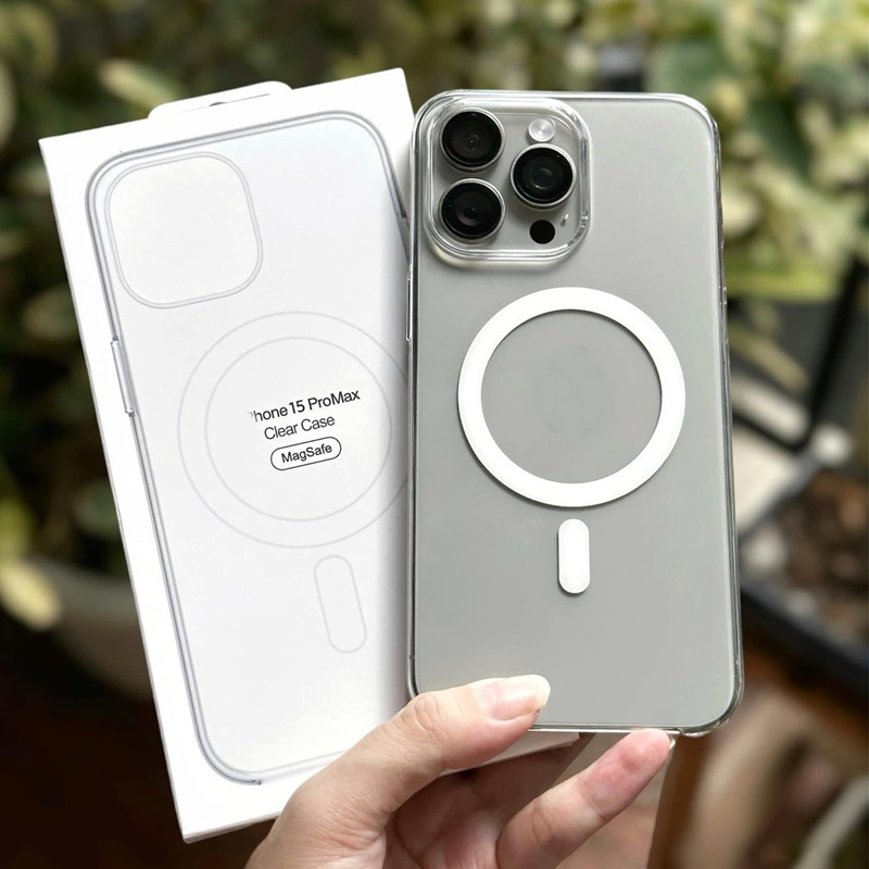 Capa Capinha Transparente Magsafe Magnética Anti Impacto TPU PC Case Para IPhone 14 Pro Max tela ...