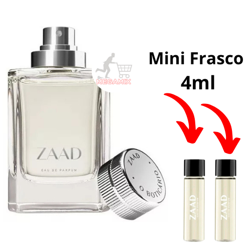 Perfume Zaad Eau de Parfum - Original Boticário - EMBALAGEM 4ML ...