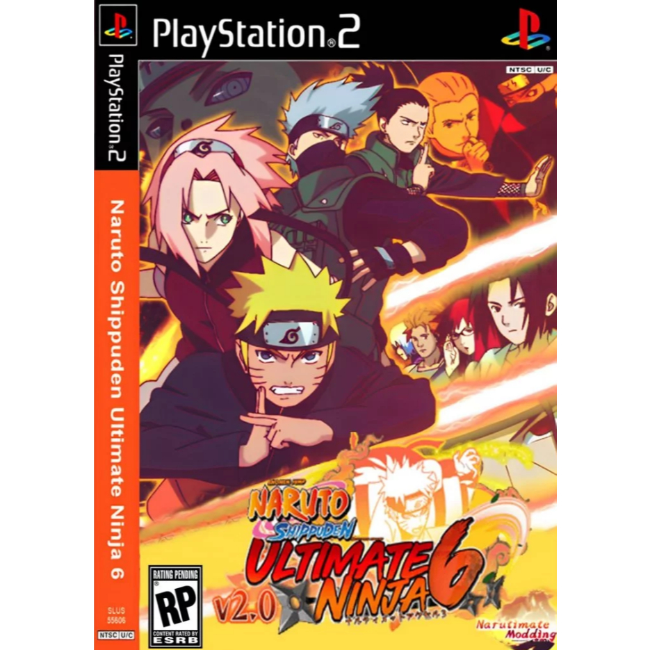 Naruto Shippuden Ultimate Ninja 6 PS2 | Shopee Brasil