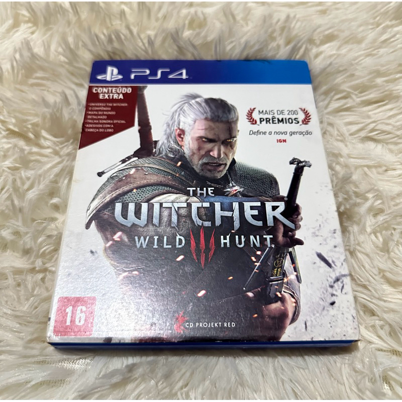 The Witcher Wild Hunter - Edição com trilha Sonora - PS4 | Shopee Brasil