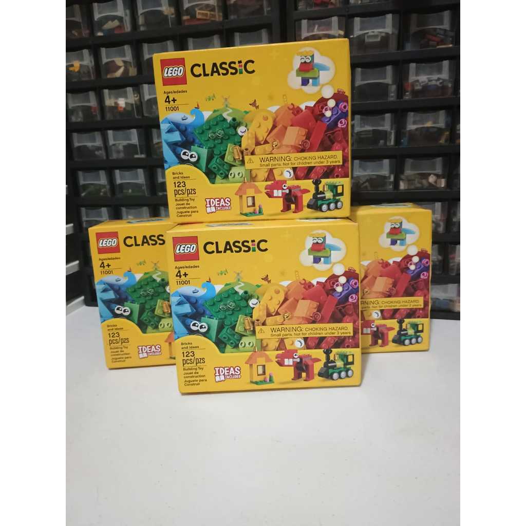 Lego Classic 11001 Bricks and Ideas Original Lacrada | Shopee Brasil