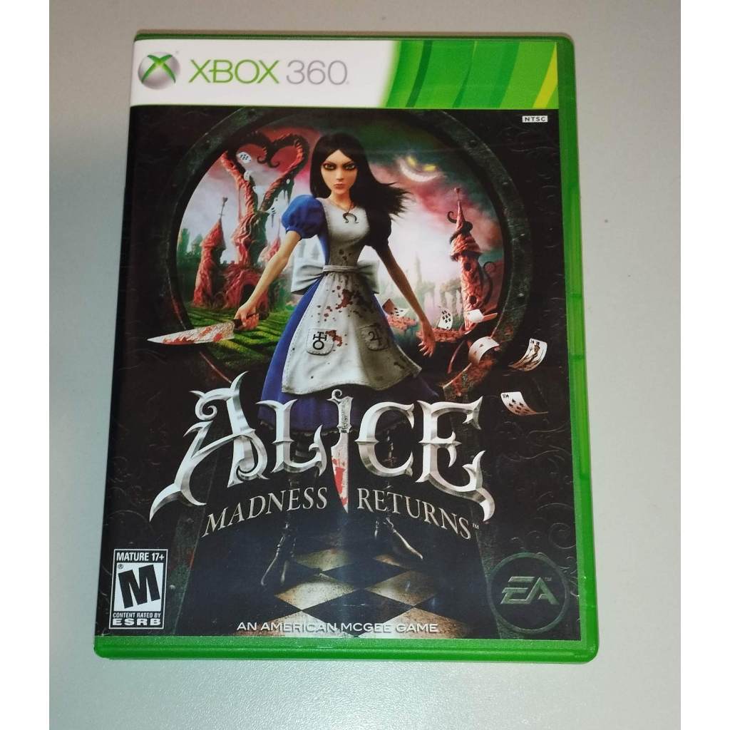 XBOX 360 - ALICE MADNESS RETURNS | Shopee Brasil