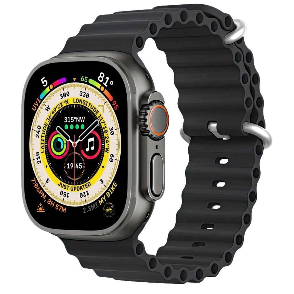 Smartwatch Serie X9+ Ultra2 - Relógio Inteligente 49mm com 02 pulseiras ...