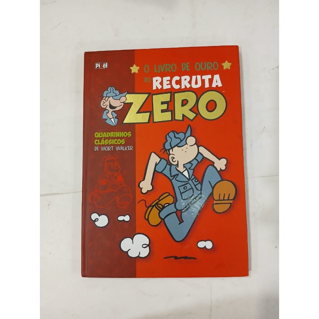 LIVRO DE OURO DO RECRUTA ZERO Nº 1 (CAPA DURA) | Shopee Brasil