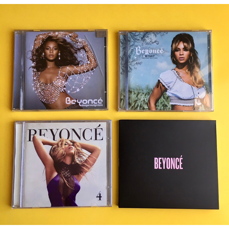 Beyoncé - Combo com 4 Cds ORIGINAIS (todos juntos) | Shopee Brasil