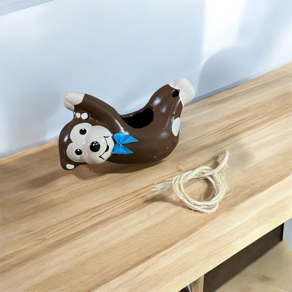 Vaso de Macaco para Suculentas Plantas Cachepot de Bichinho | Shopee Brasil