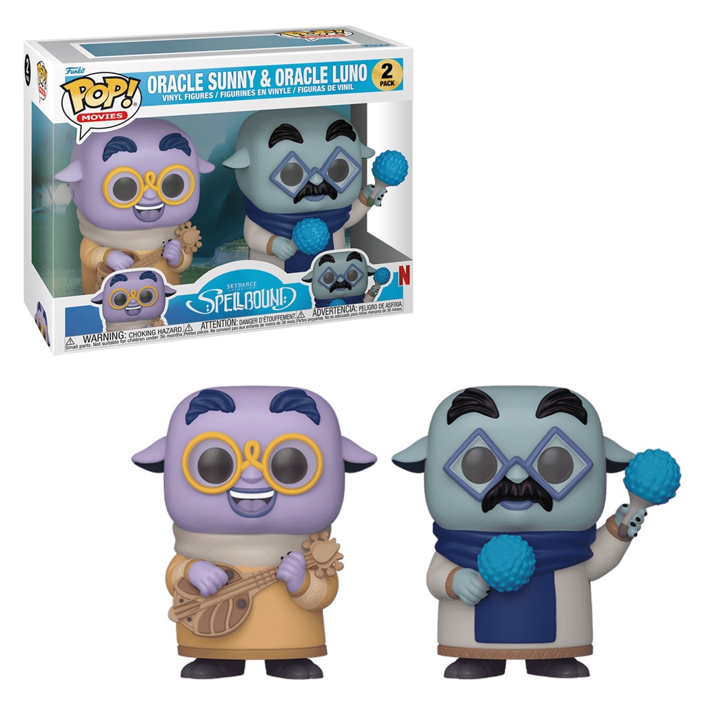 FUNKO POP MOVIES SPELLBOUND - ORACLE SUNNY & ORACLE LUNO 2-PACK (67869 ...