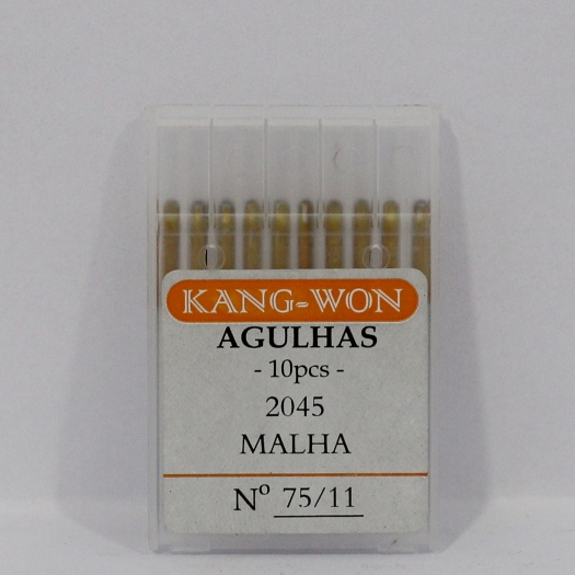 10 Agulhas Doméstica 2045 Especial para Malha N°11 Kang Won Cabo ...