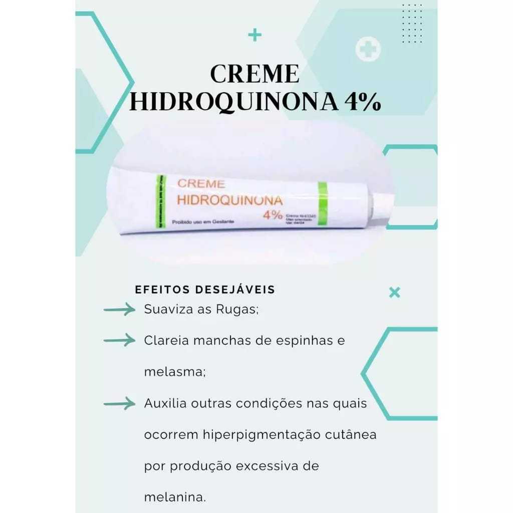 Creme clareador hidroquinona master 30g | Shopee Brasil