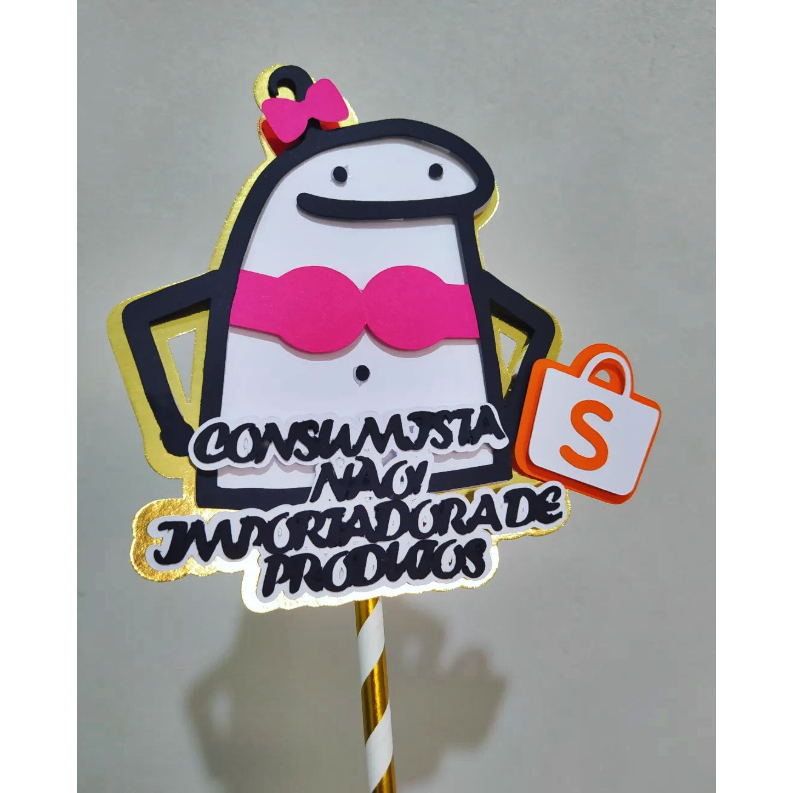 Topo de Bolo Shopee Topper de Bolo Shopee PERSONALIZADO Topo de bolo ...