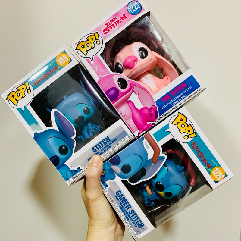 Boneco Stitch Colecionável tipo funko pop animação Lilo&Stitch disney ...