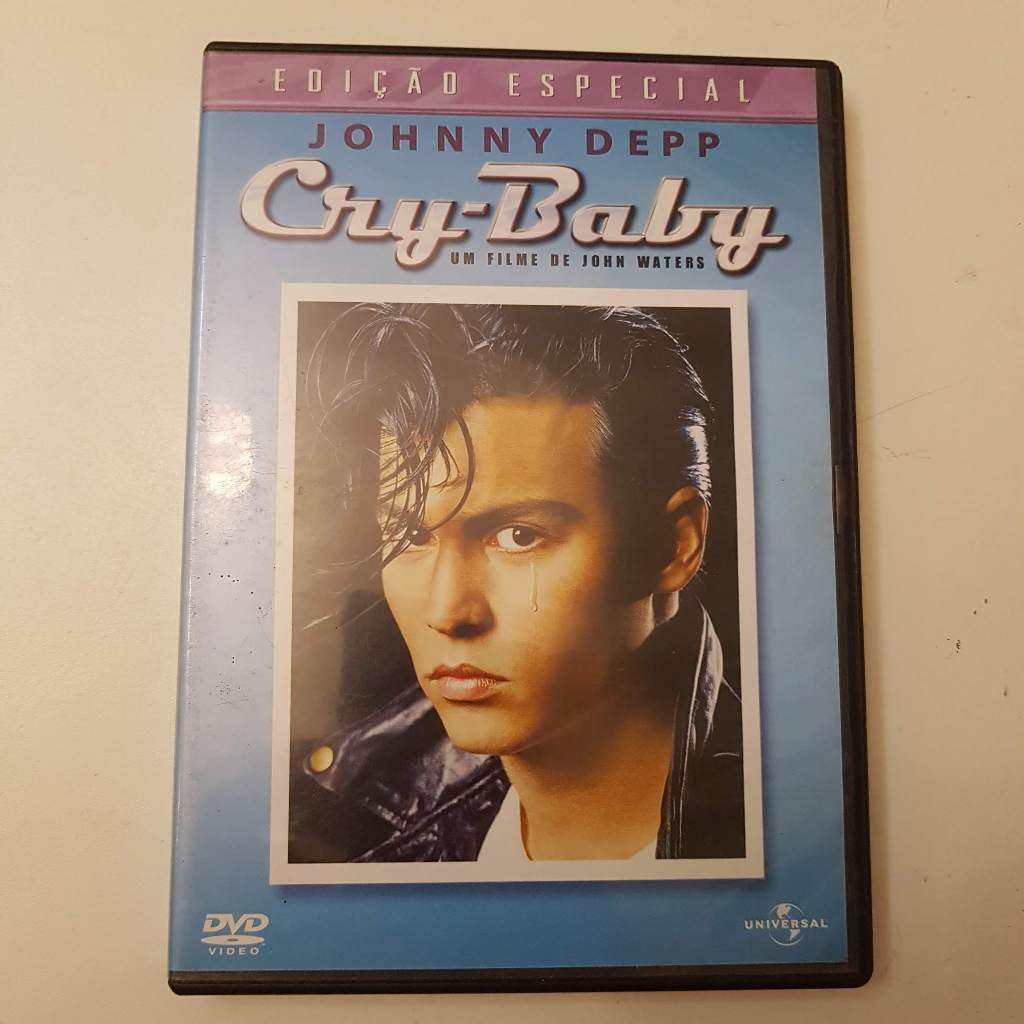 Cry baby - Johnny Depp - Edição especial - DVD original | Shopee Brasil