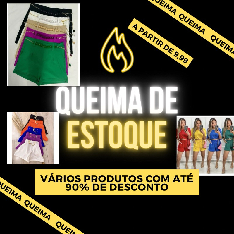 Queima De Estoque Roupas Femininas | Shopee Brasil