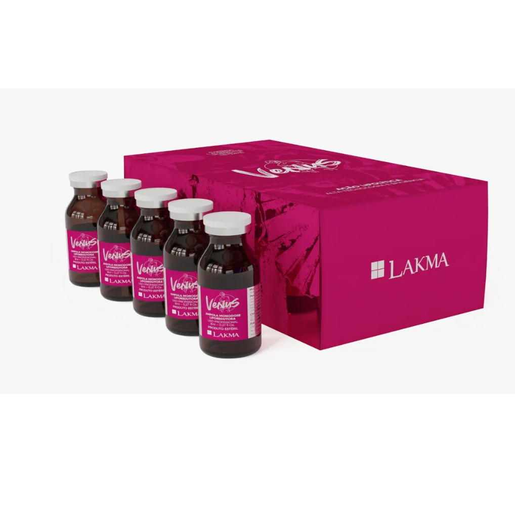 Lakma Kit Venus Ação Lipolítica - Caixa com 5 Frascos de 8ml cada ...