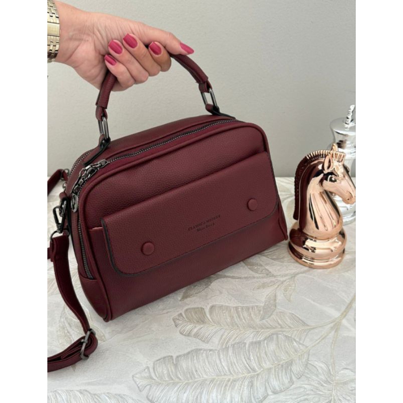 Bolsa MISS DONG Vermelha | Shopee Brasil