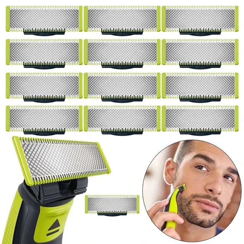 Kit 02 Refil Lamina Para Barbeador Oneblade philips One Blade Qp210 ...