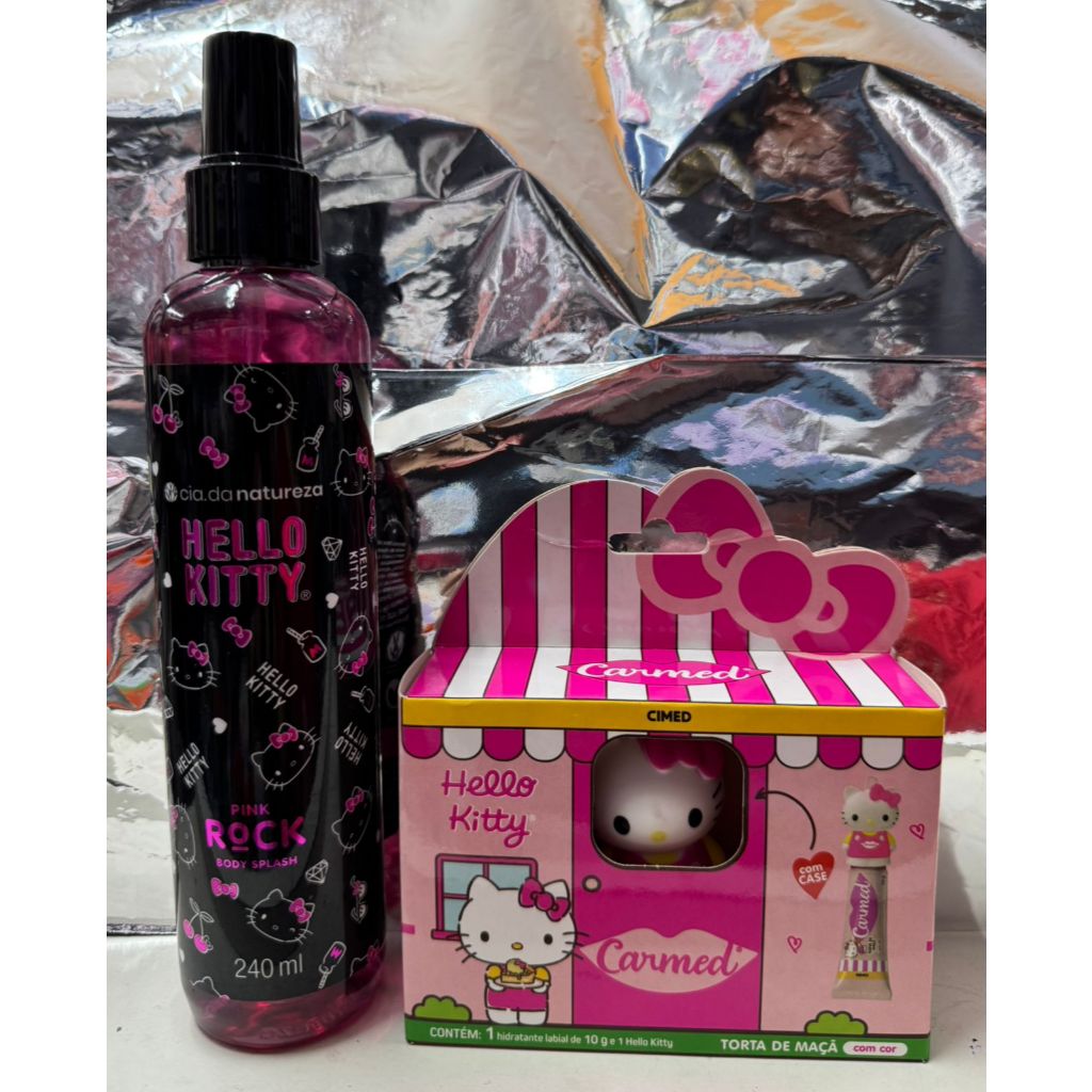 Kit Hello Kitty (Body Splash + Carmed) | Shopee Brasil