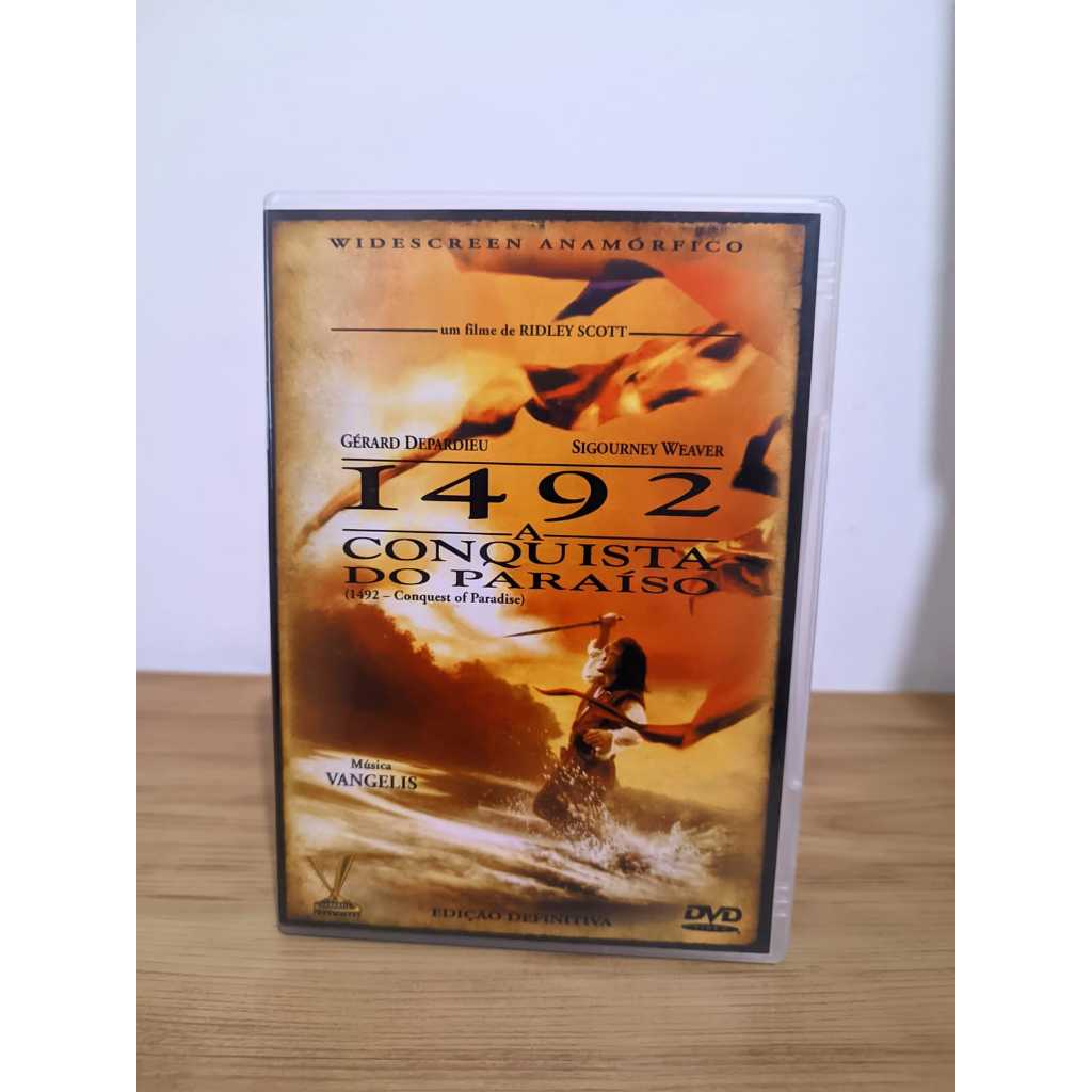 DVD 1492: A Conquista do Paraíso - Original - Versátil | Shopee Brasil