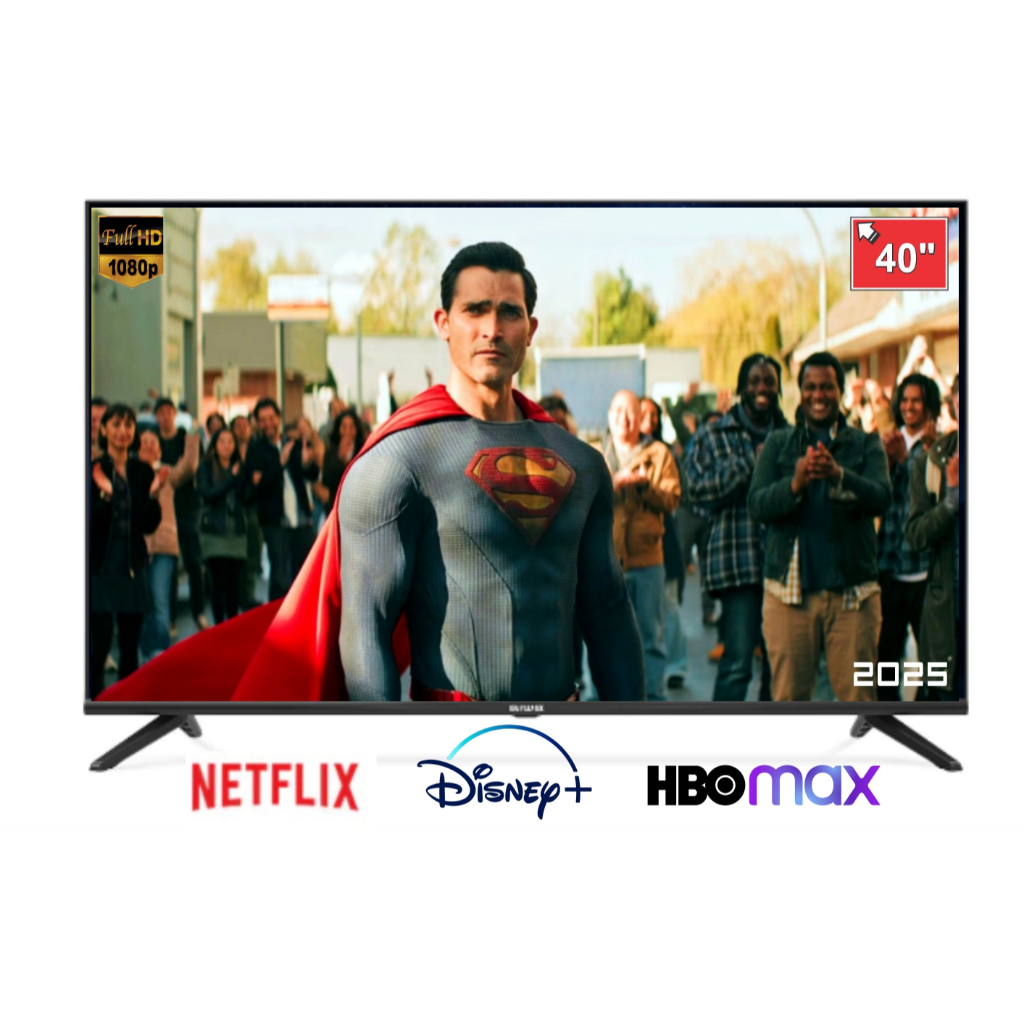 Smart TV 40 Polegadas Full HD Android Wi-fi Bluetooth HDMI USB RF Phone ...
