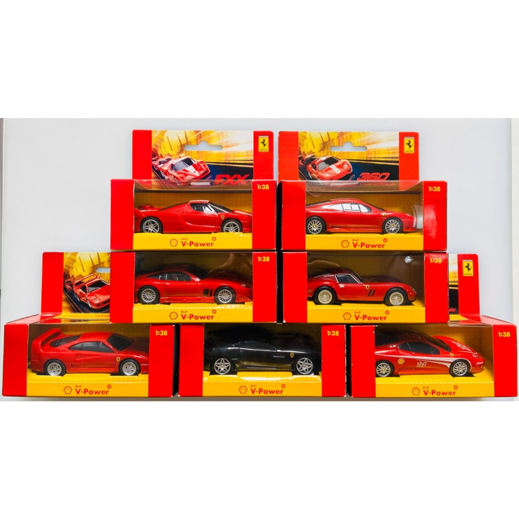 Kit Miniaturas Ferrari - Coleção (Shell V-Power Vrooom) - F1 - Fórmula ...