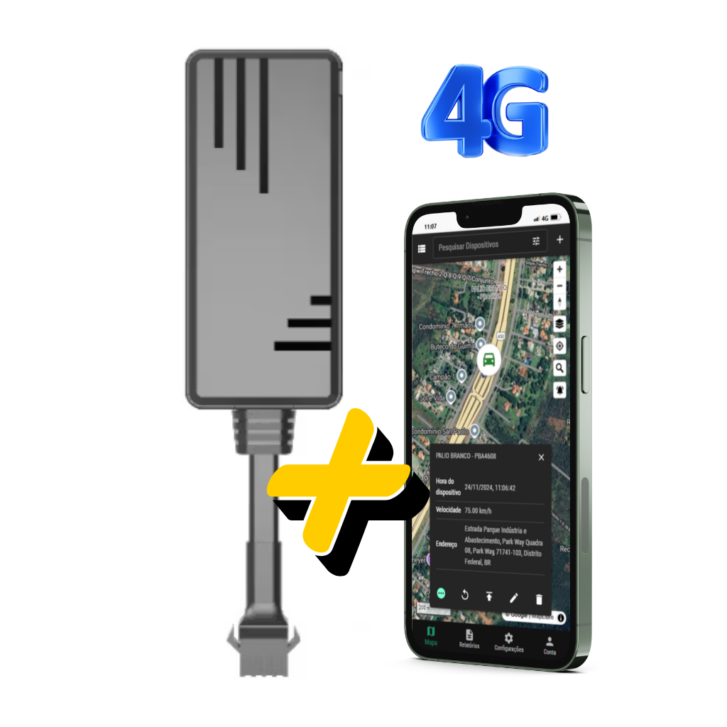 Rastreador Veicular 4G J16 para Carro, Moto, Caminhão e Utilitários - COMPLETO | Shopee Brasil