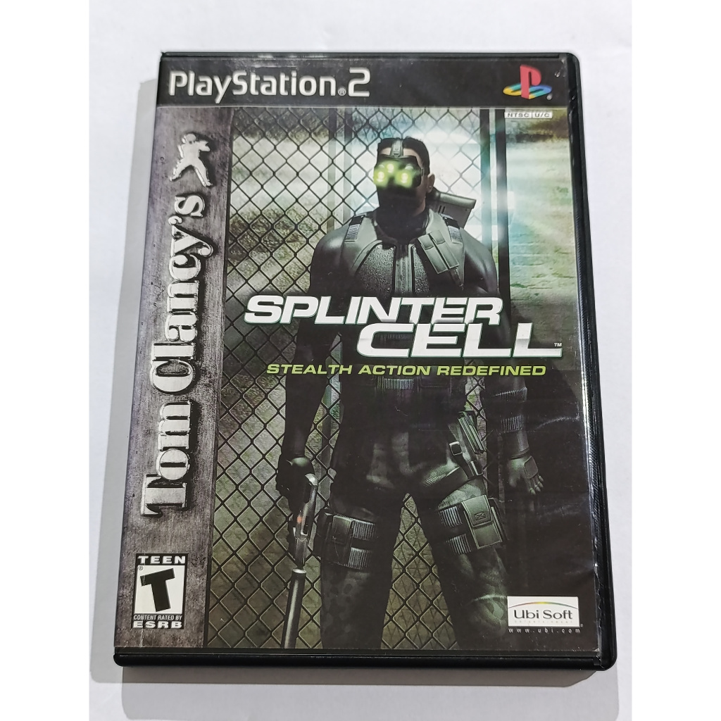 Splinter Cell p/ PS2 Original Americano | Shopee Brasil