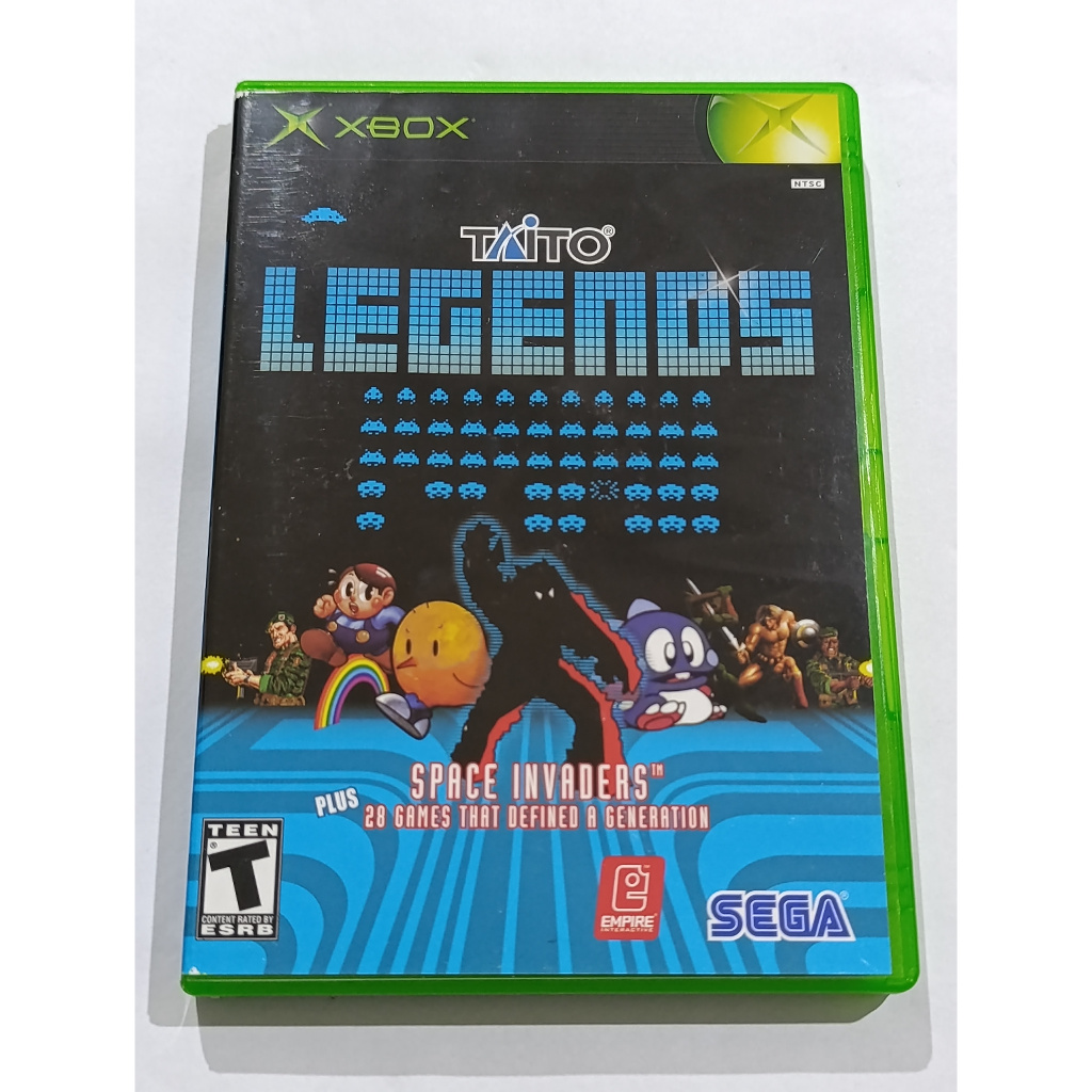 Taito Legends p/ Xbox Clássico Original | Shopee Brasil