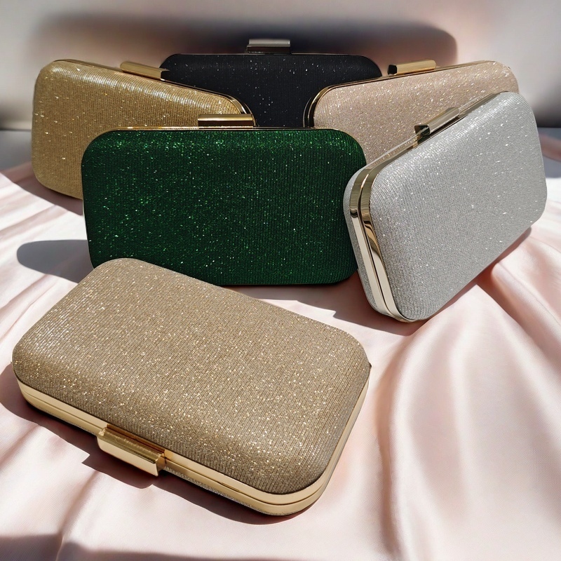 Bolsa clutch festa Casament bolsa com brilho de fest Carteira Feminina ...